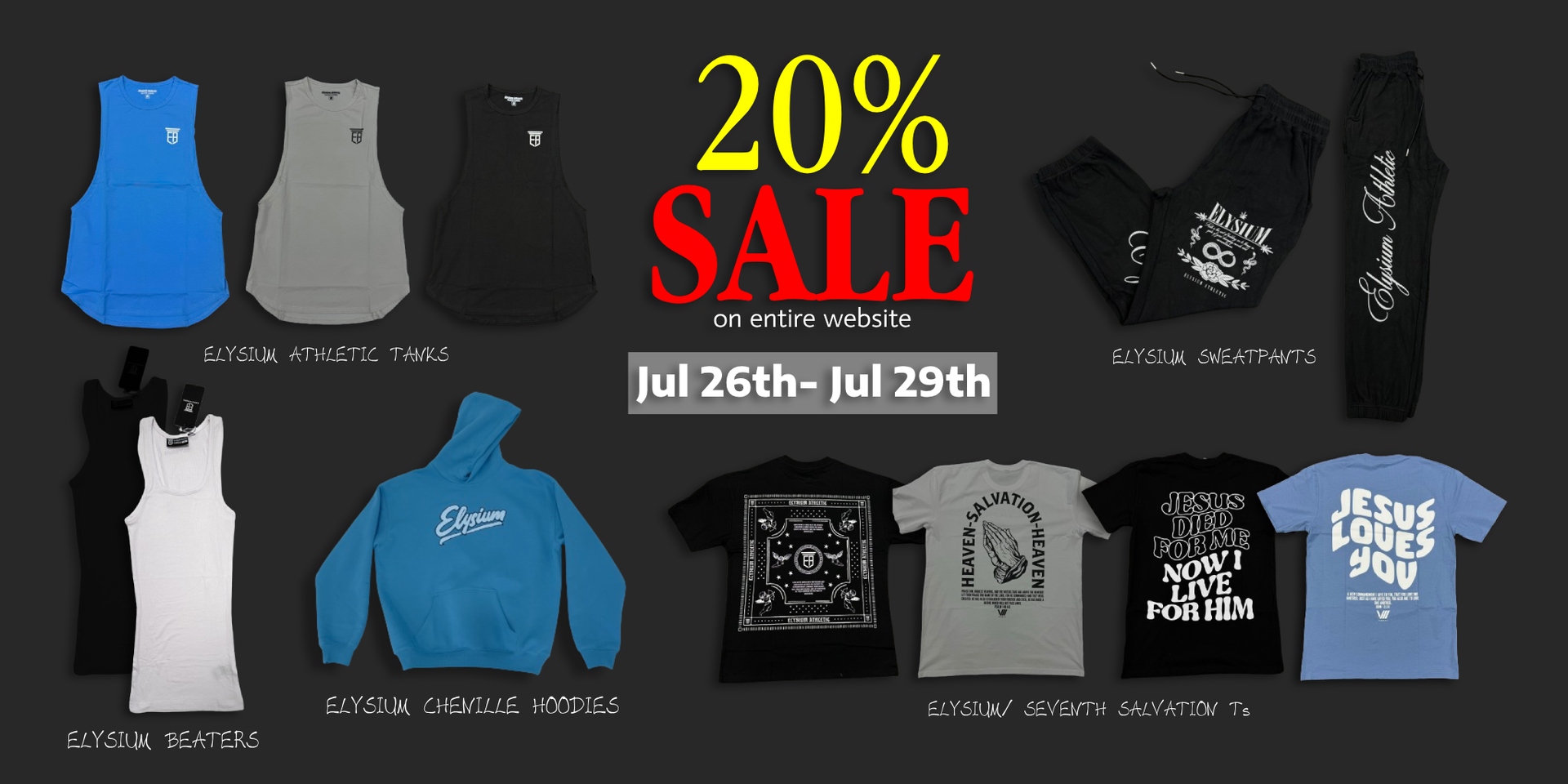 Elysium Athletic - A Fitness Streetwear Brand